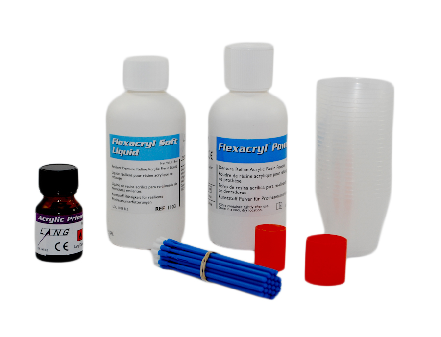 Vecodent > DENTAL LABORATORY > RELINE MATERIALS & TISSUE CONDITIONERS